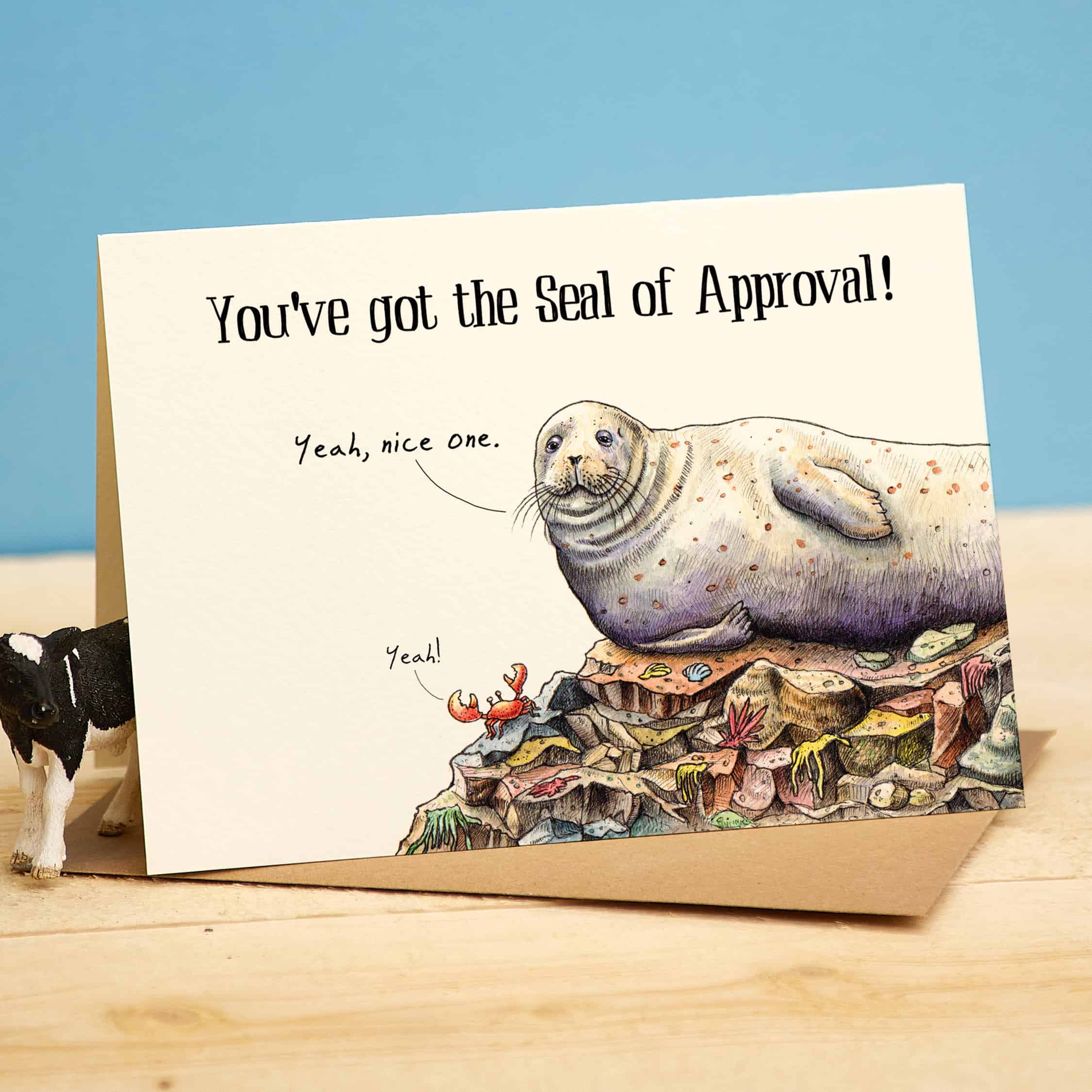 Seal of Approval Card – Bonk & Co