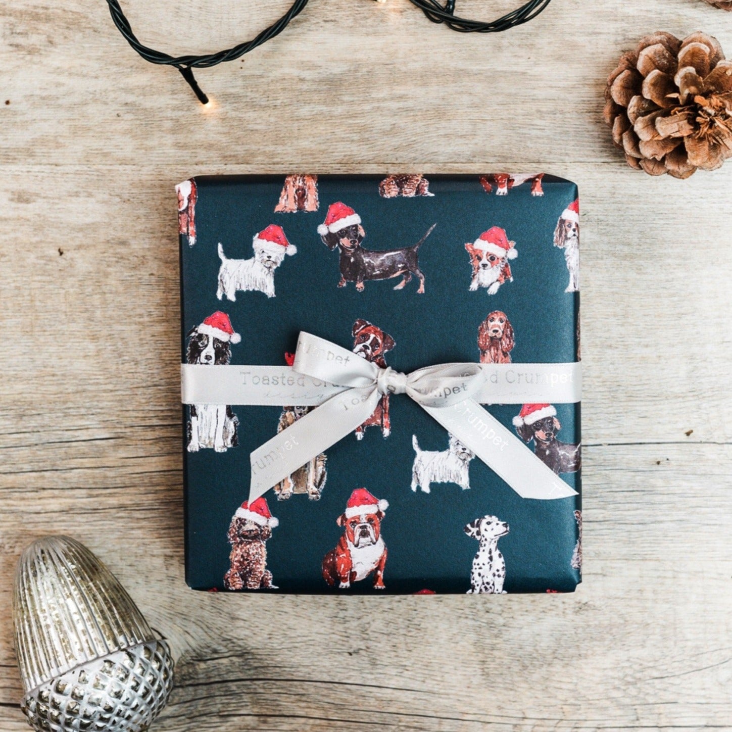 Christmas Dogs Wrapping Paper – Bonk & Co