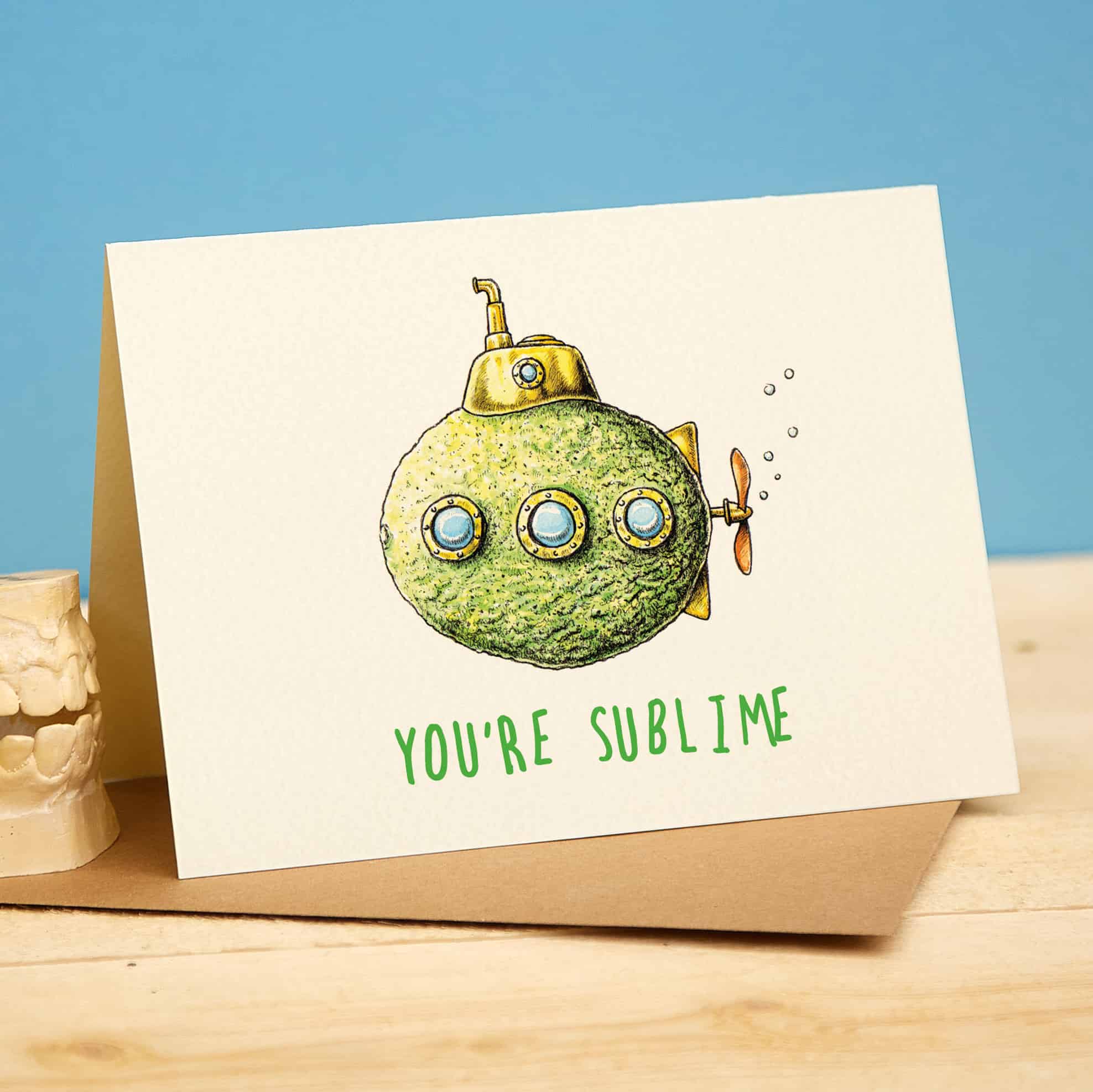 You're Sublime Card – Bonk & Co